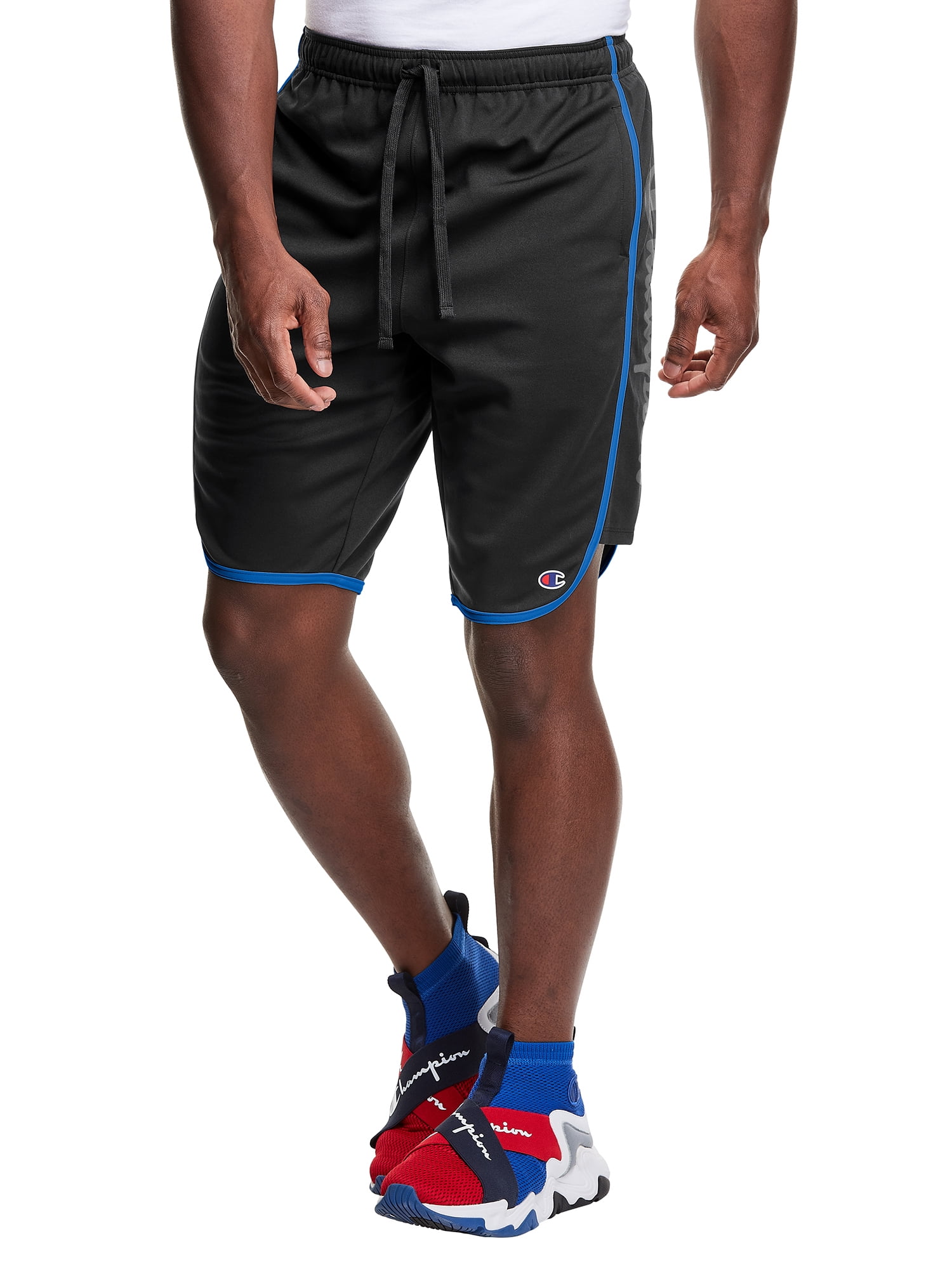 Champion Men's and Big Men's 11" Graphic Side Script Logo Basketball ...