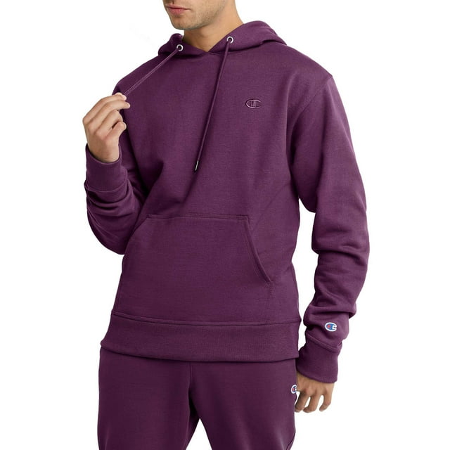 Champion Mens And Big Mens Powerblend Fleece C Logo Pullover Hoodie