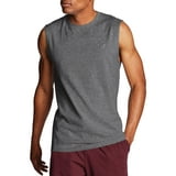 Champion Men's and Big Men's Solid Jersey Muscle Tee Shirt, Sizes S-2XL ...