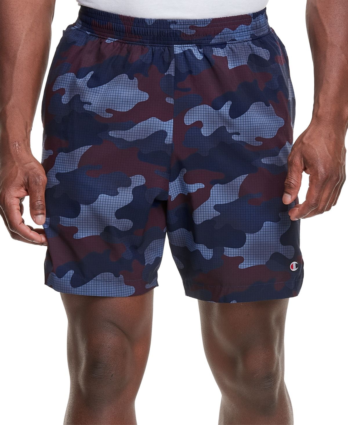 Champion Mens Camo 7 Sport Shorts - Walmart.com