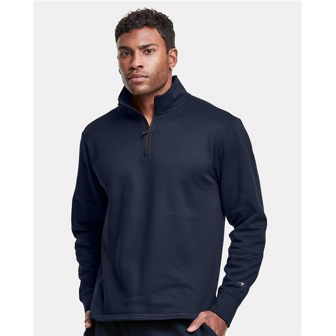Champion Mens Sport Quarter-Zip Pullover - Walmart.com