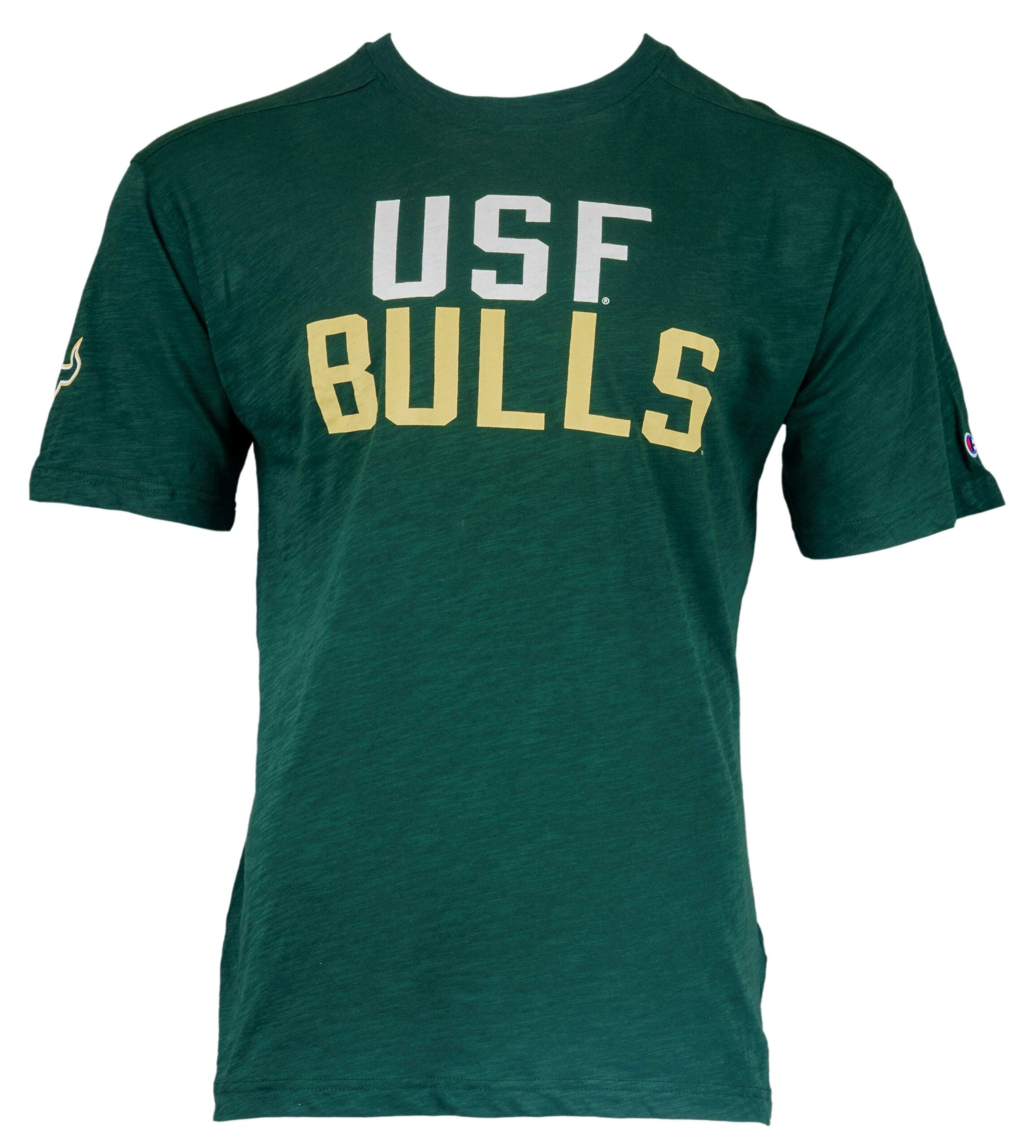 Champion Mens USF T-shirt (Green, L) - Walmart.com