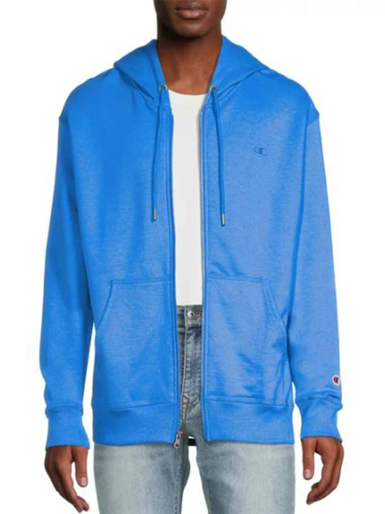 Champion Mens and Big Mens Powerblend Fleece Full Zip up to Size 2XL - Walmart.com