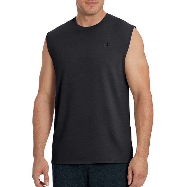Champion Muscle Sleeveless Cotton Tank Tops, (Men's) - Walmart Business ...