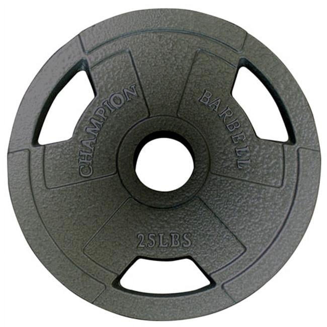 Champion - Olympic Grip Plate, 25 lbs - Walmart.com