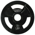 Champion - Olympic Rubber Coated Grip Plate, 2.5-45 lbs - Walmart.com