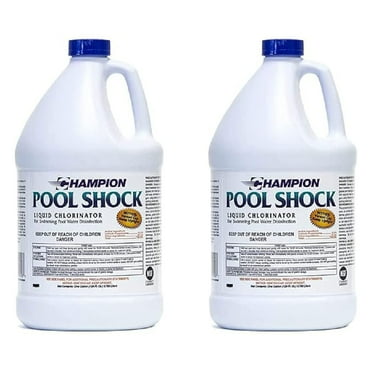 Kemtek 2 Gallon Muriatic Acid for Swimming Pools, 2-Pack Liquid ...