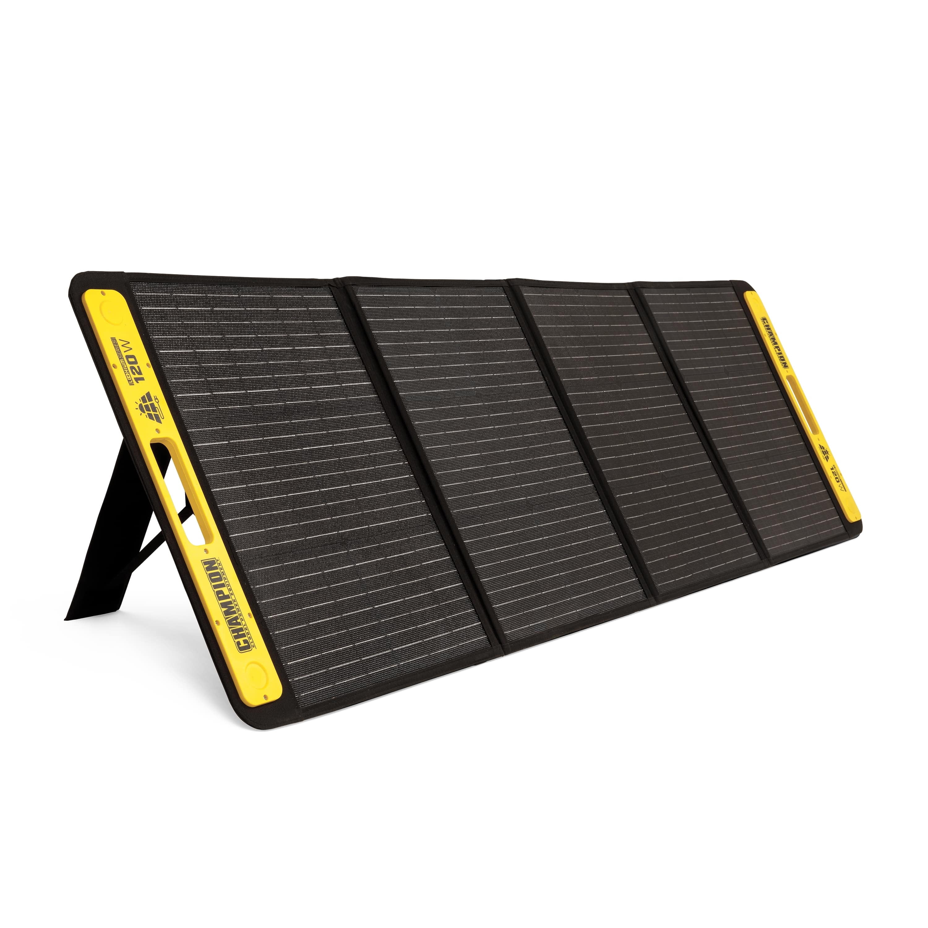 Champion Power Equipment 120-Watt Portable Foldable Solar Panels with ...