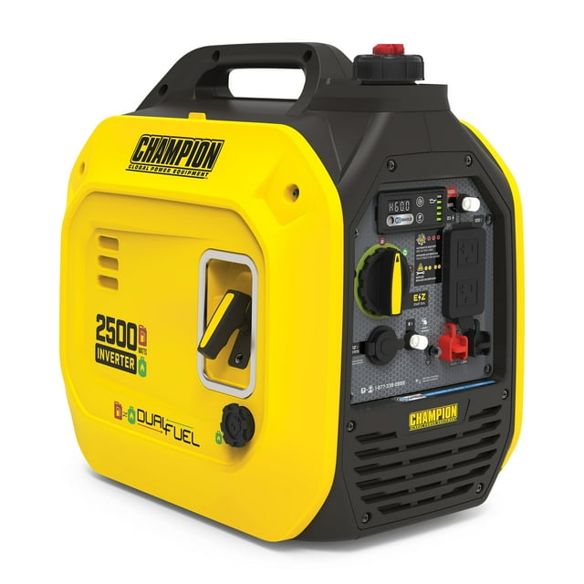 Champion Power Equipment 2500-Watt Dual Fuel Portable Inverter ...