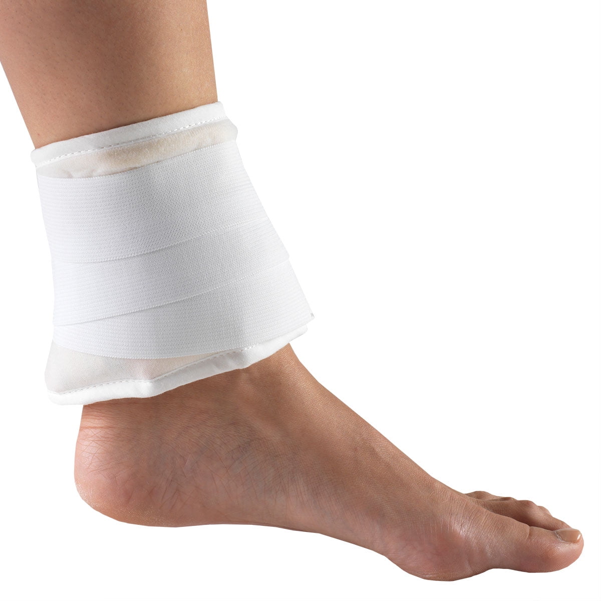 Champion Reusable Hot & Cold Compress – Ankle, Elbow, Knee, White, 4 x ...