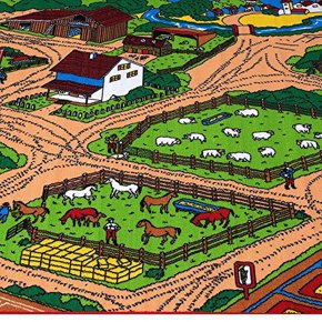 Farm Animals Rug