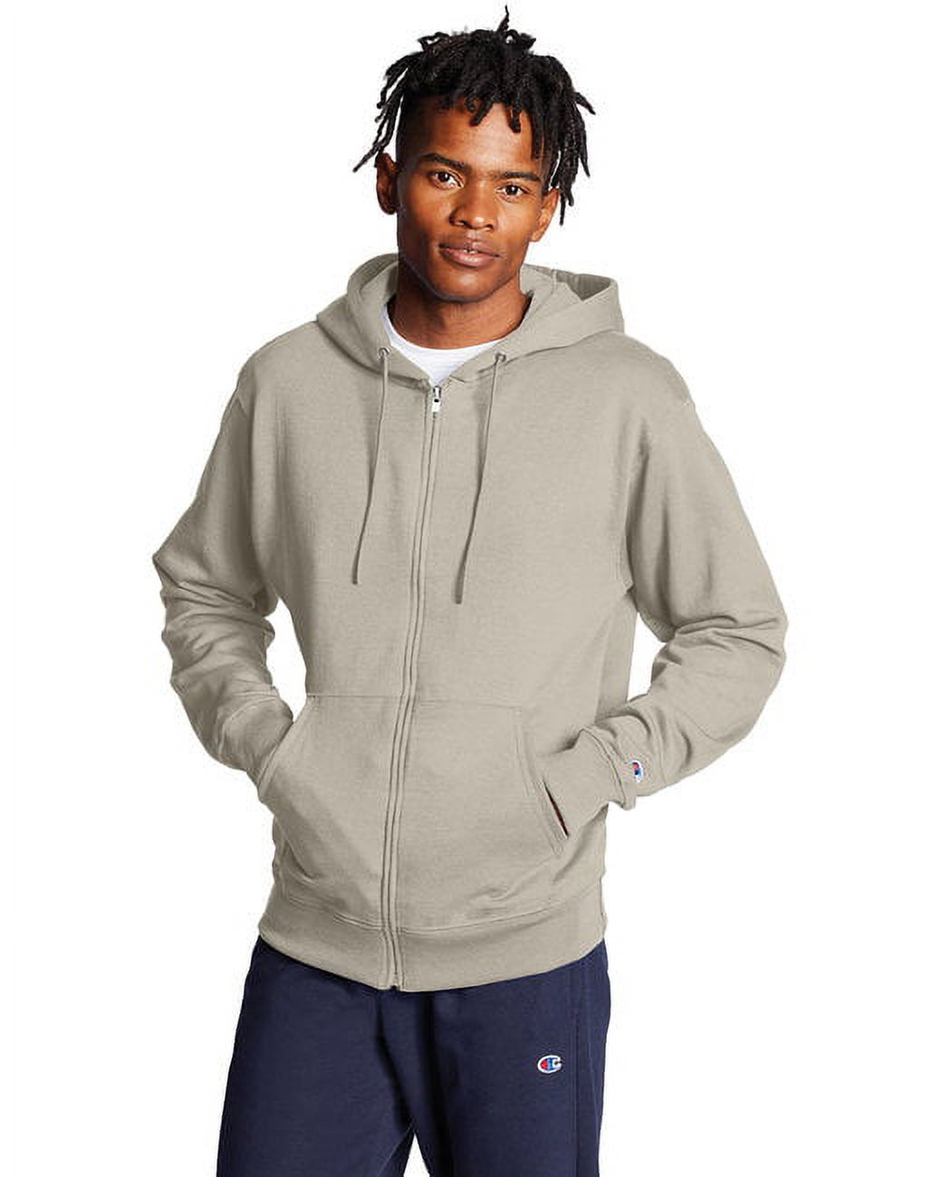 Champion S800 Adult Powerblend Full-Zip Hooded Sweatshirt - Walmart.com