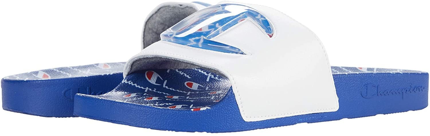 Champion Sandals Soft Foam Contoured Slide Sandal, White, 8 - Walmart.com