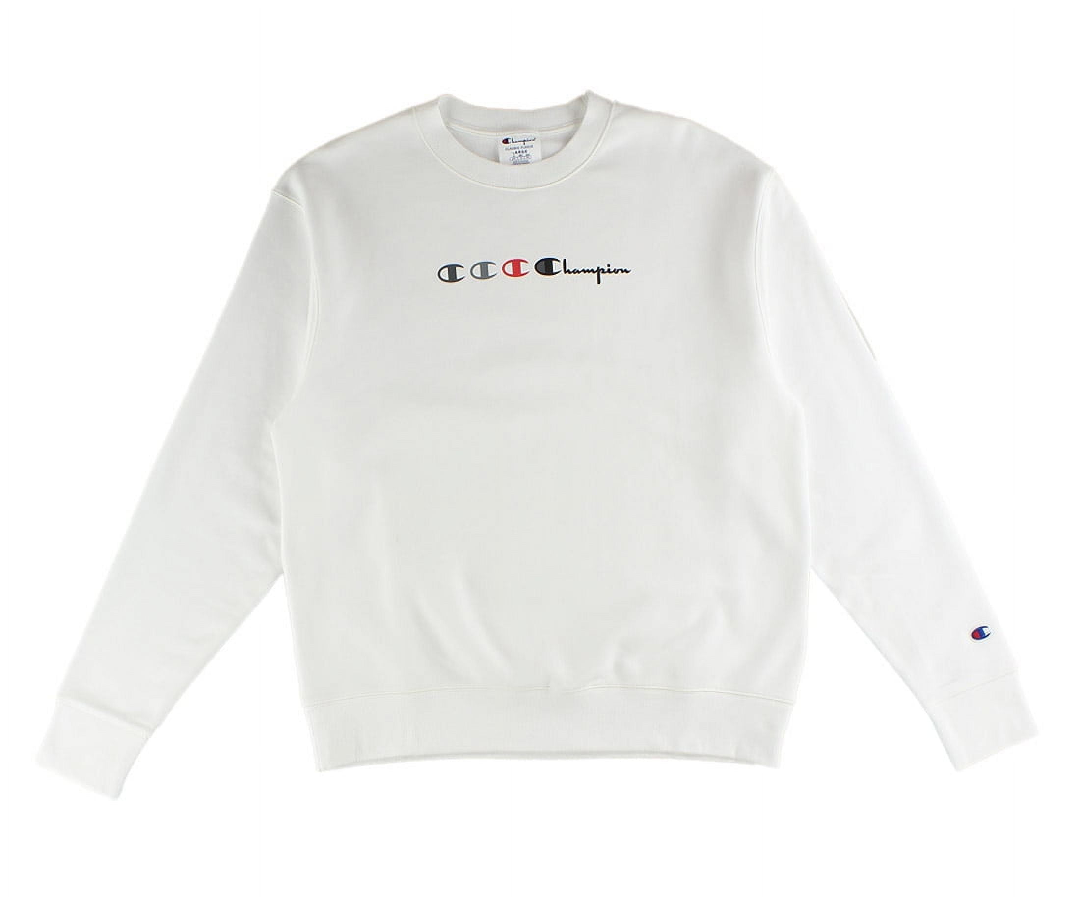 Champion Smu Logo Crew Mens Active Sweaters Size XXL, Color: White ...