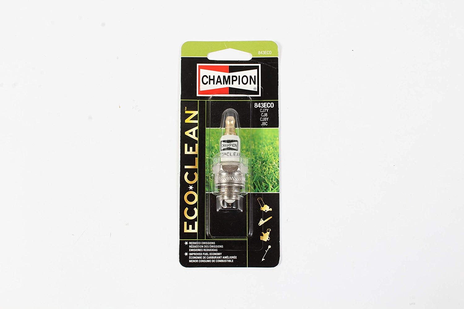 Champion Spark Plugs CHAMPION 843ECO SPARK PLUG, BLISTER PACK - Walmart.com