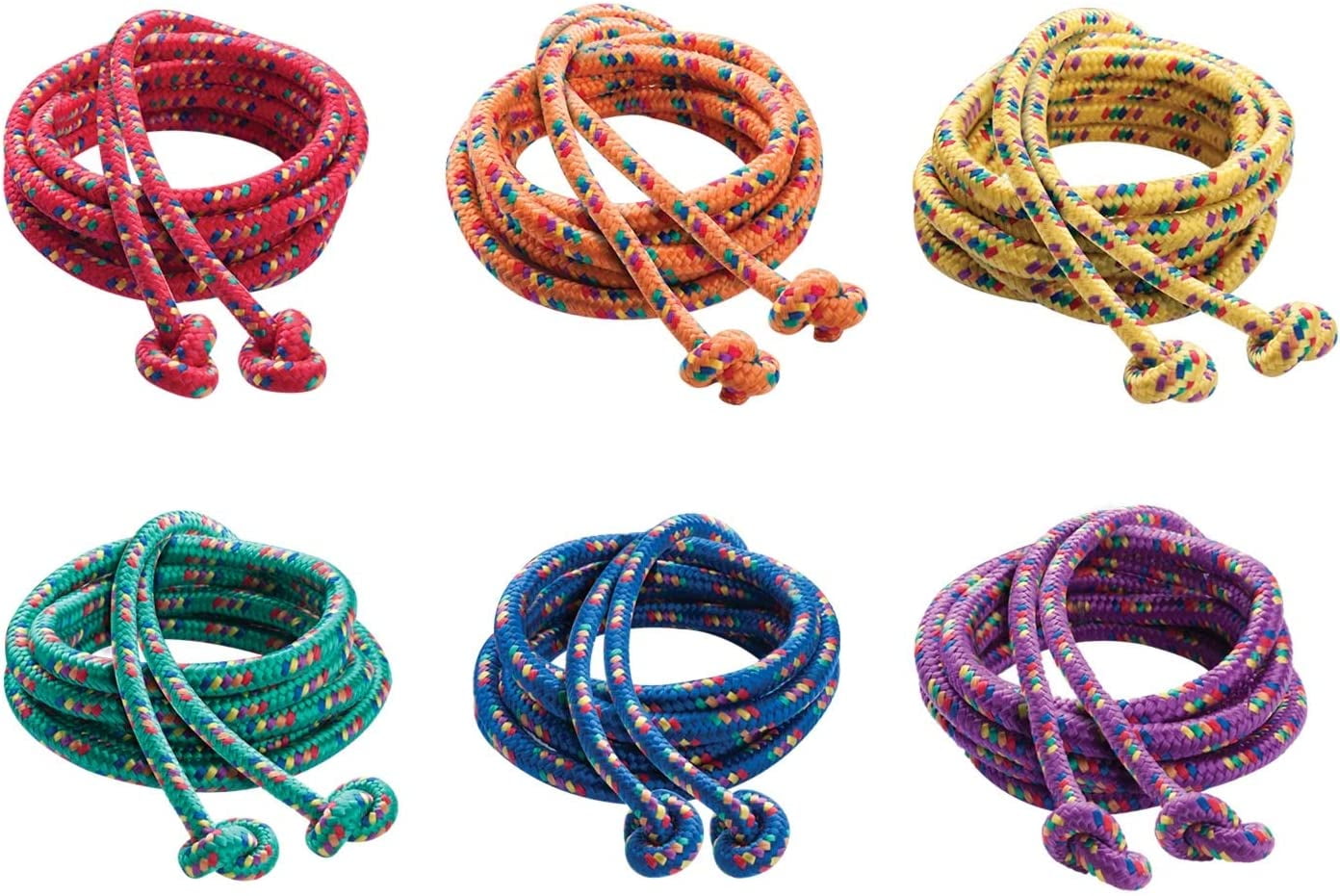 Champion Sports CR Series Braided Nylon Jump Rope, 10-Feet (Single ...