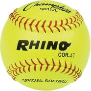 Sterling Athletics Hot Pink Club Fastpitch Game Leather Softball (12 ...