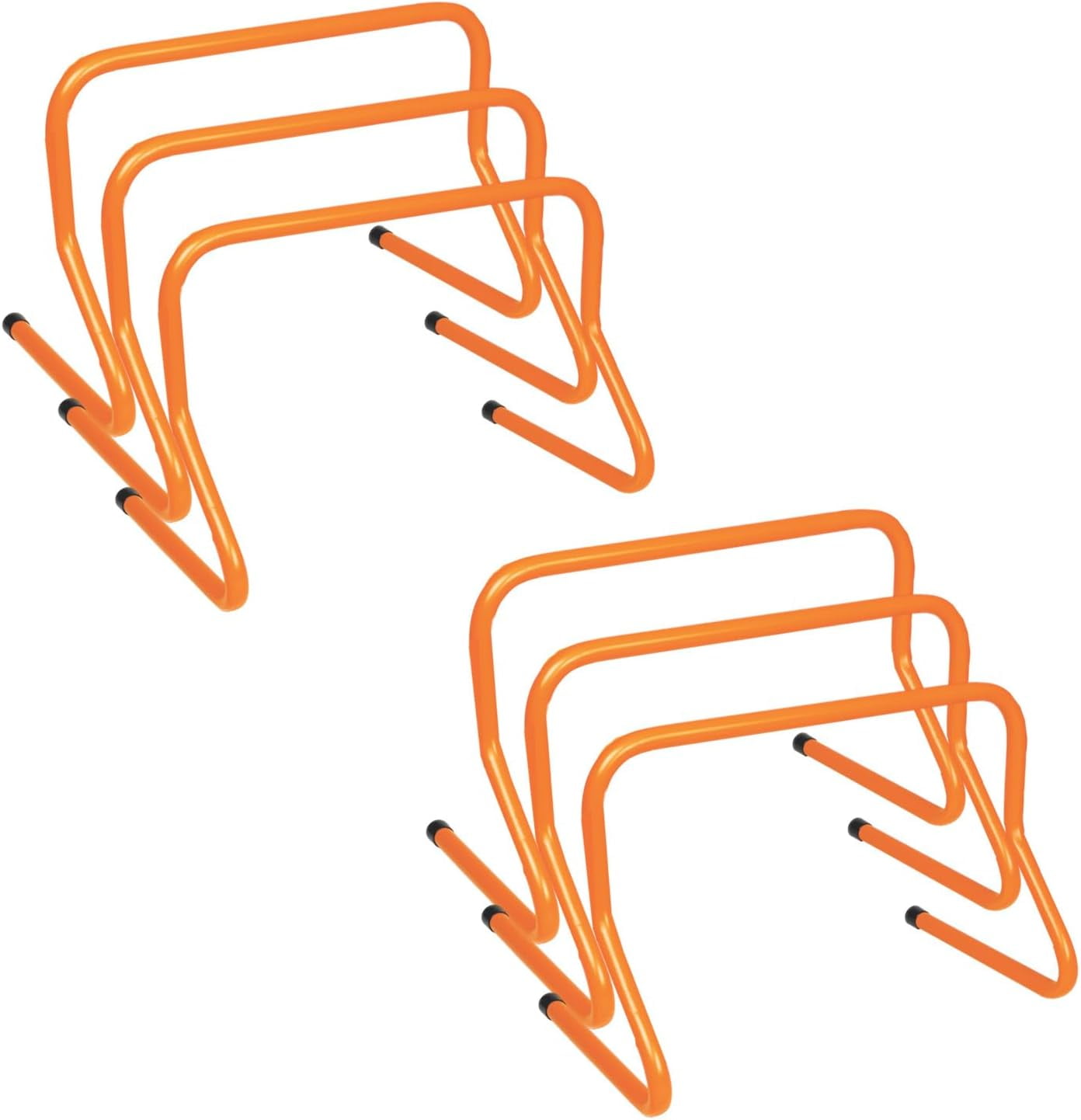 Champion Sports Weighted Training Hurdle Set, Orange, 12 Inch - Walmart.com