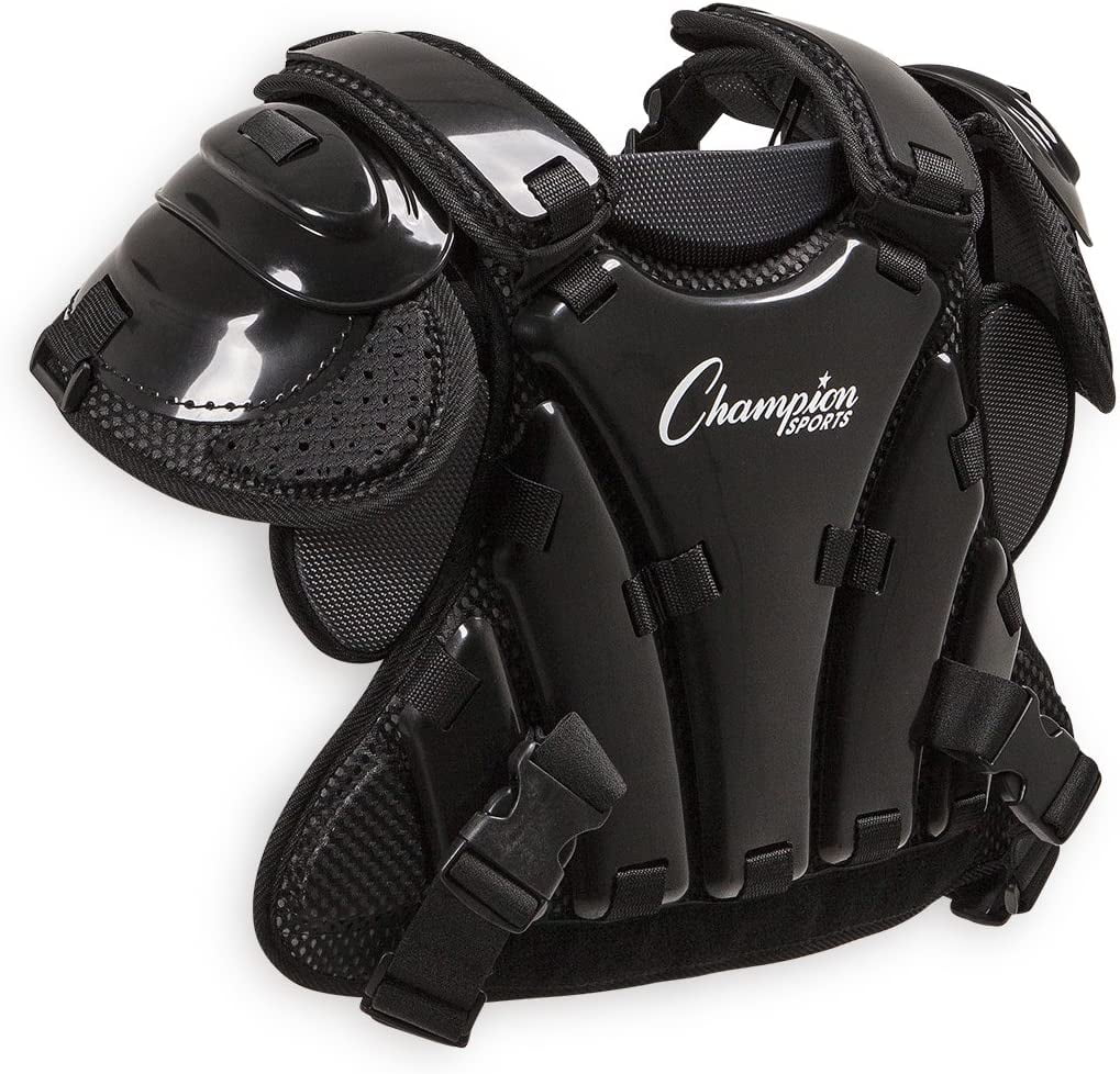 Champion Sports Umpire Chest Protector: 3 Millimeter Molded Plate Armor ...