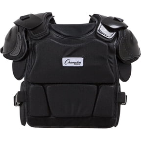 Champion Sports 13 in. Armor Style Chest Protector, Black - Walmart.com