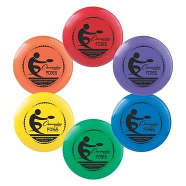 GameCraft® 9 in. Plastic Flying Discs, Set of 6 - Walmart.com