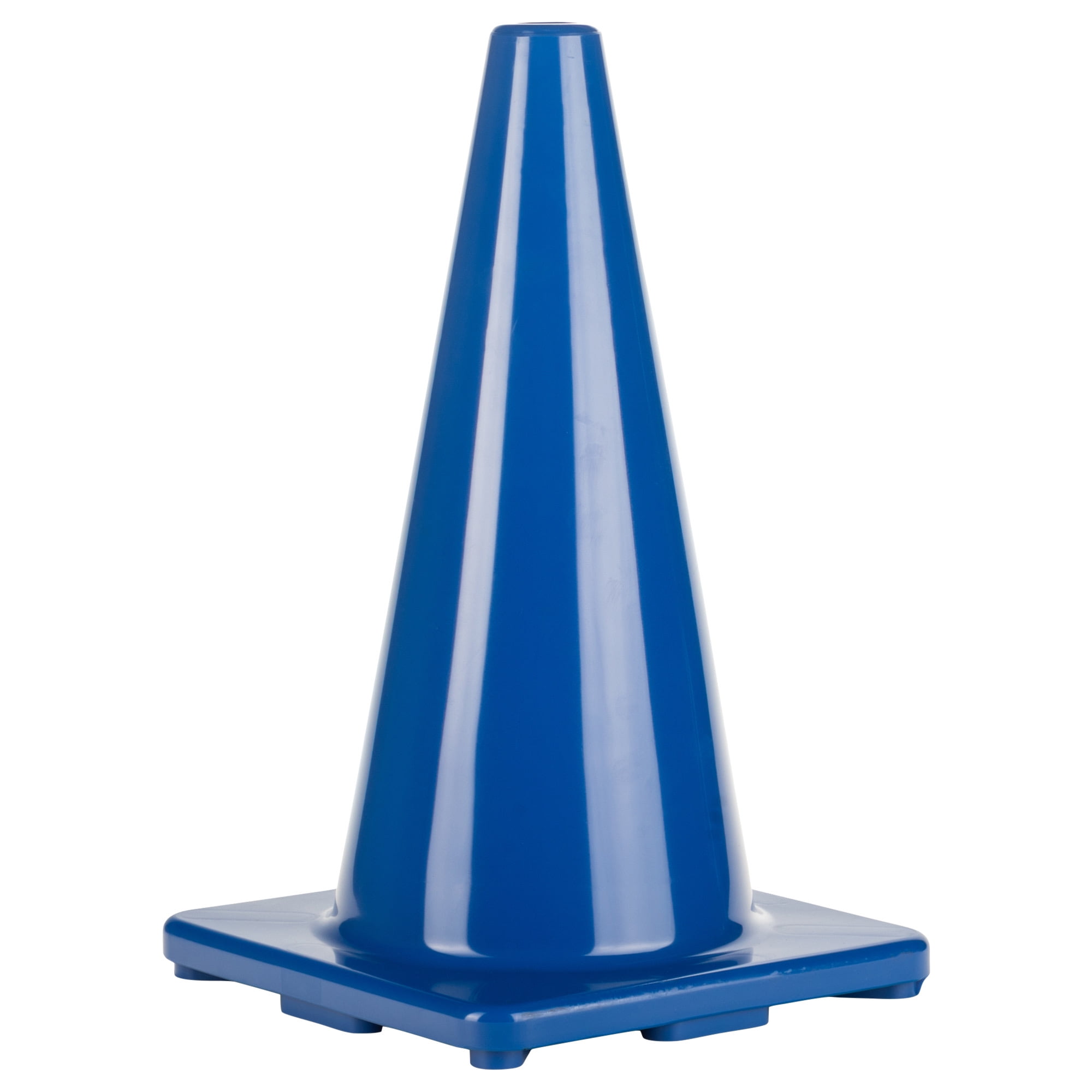 Champion Sports 18 Inch High Visibility Flexible Vinyl Cone Blue ...
