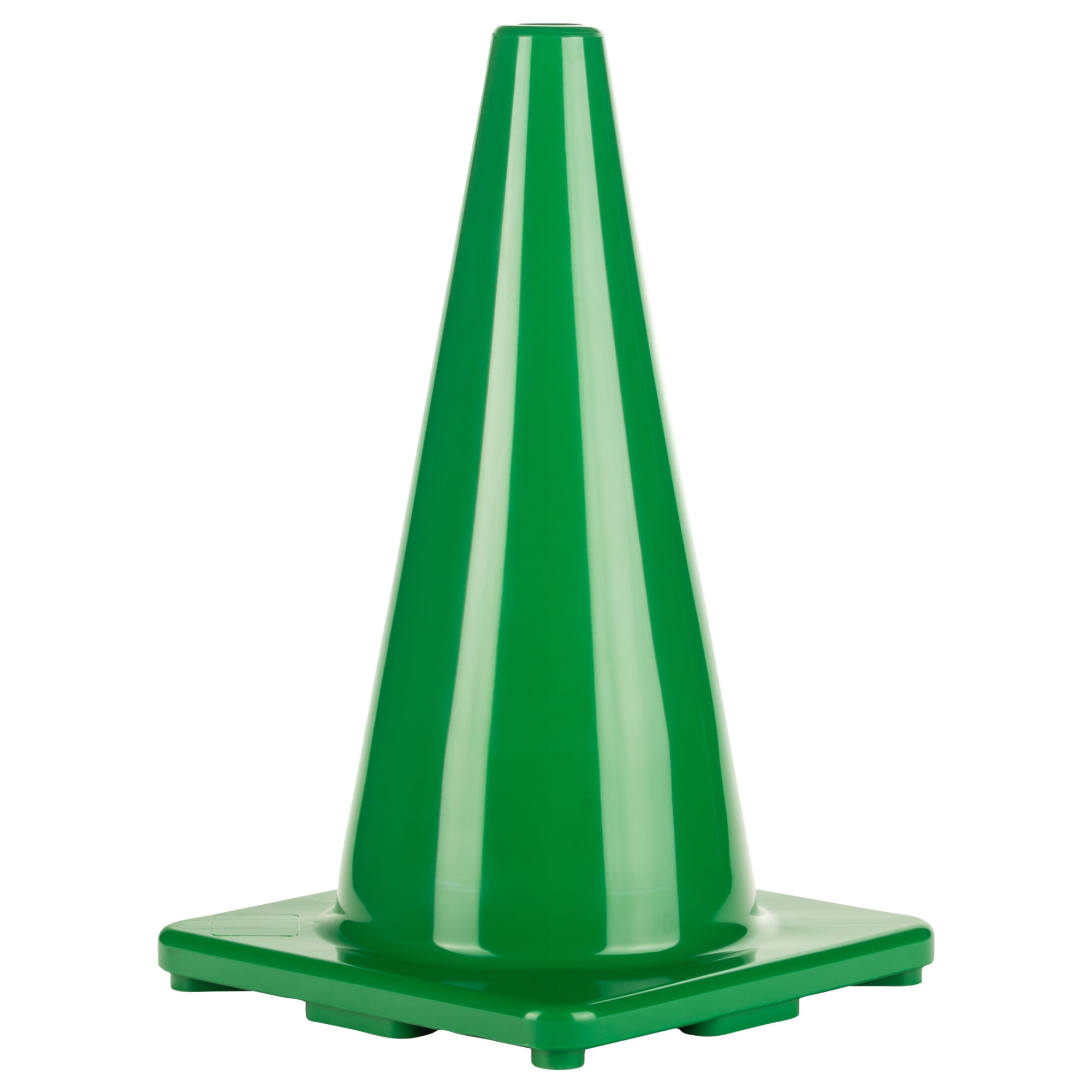 Champion Sports 18 Inch High Visibility Flexible Vinyl Cone Green ...