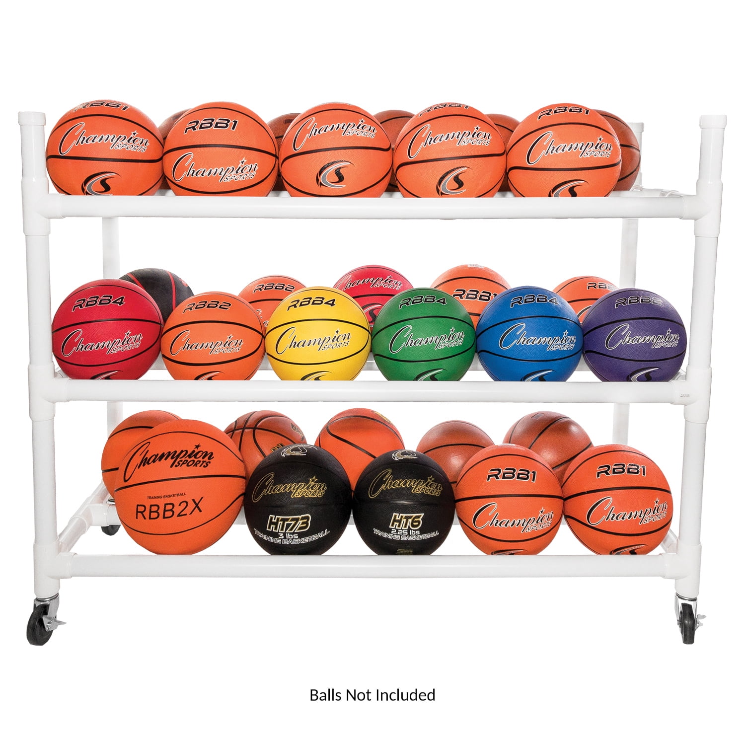 Champion Sports 30 Basketball Heavy-Duty Cart - Walmart.com