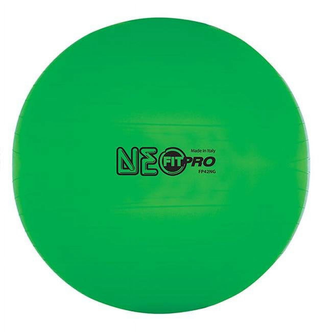 Champion Sports 42 cm Fitpro Training & Exercise Ball, Neon Green ...