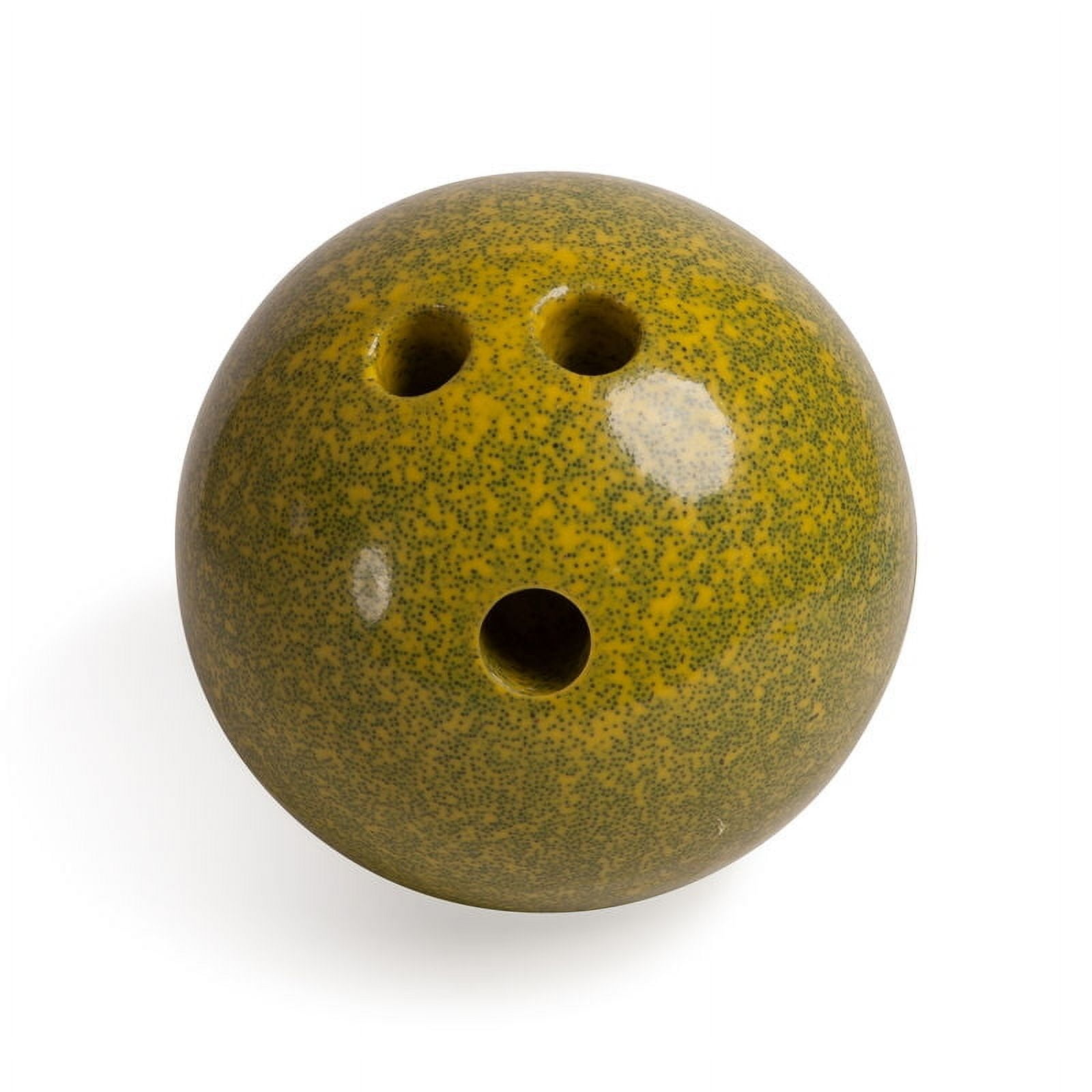 Champion Sports Rubberized Plastic Bowling Ball - 5 LB Marbled Yellow ...