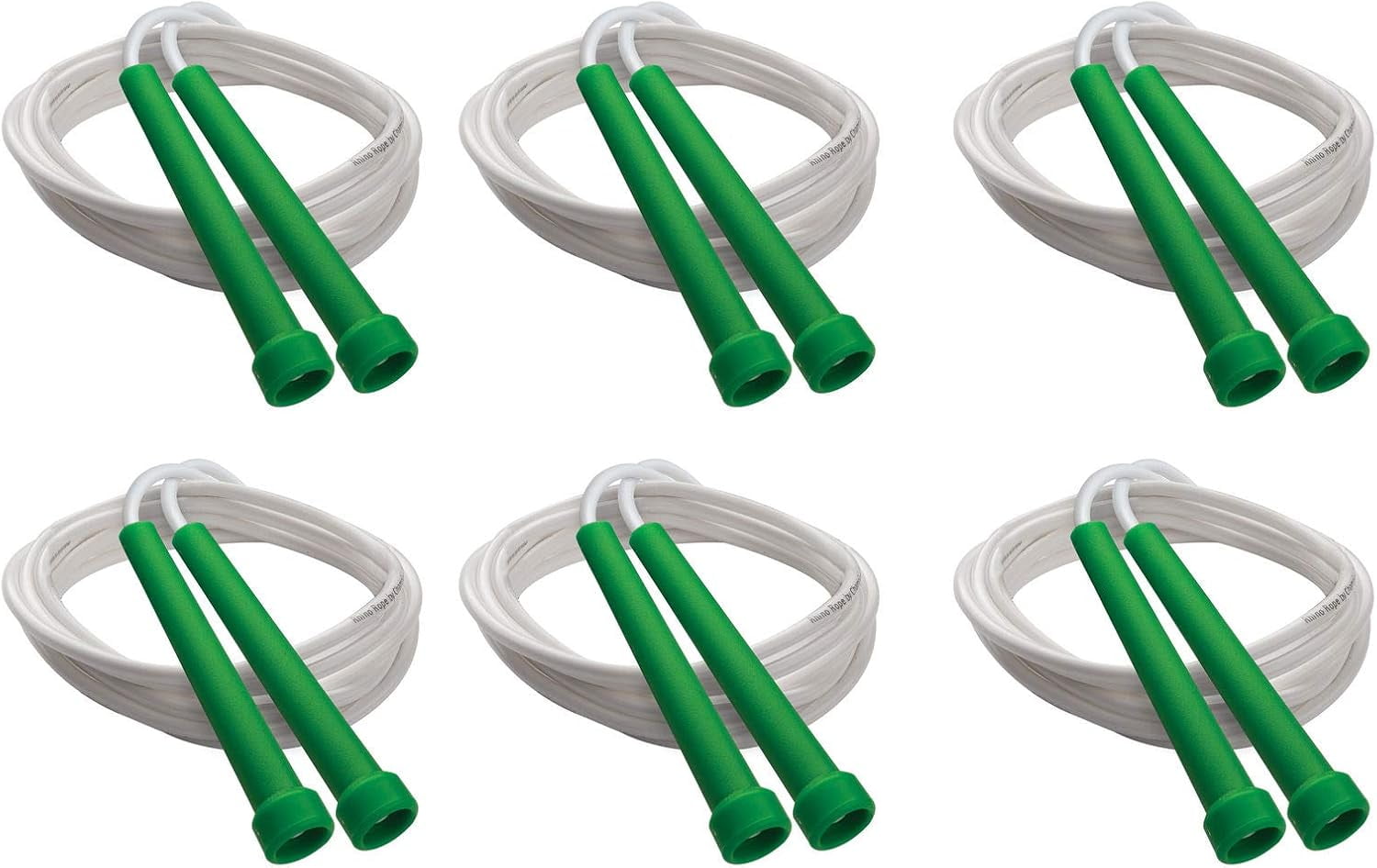 Champion Sports RSR Series Licorice Rhino Speed Jump Ropes, 6-Feet (Set ...