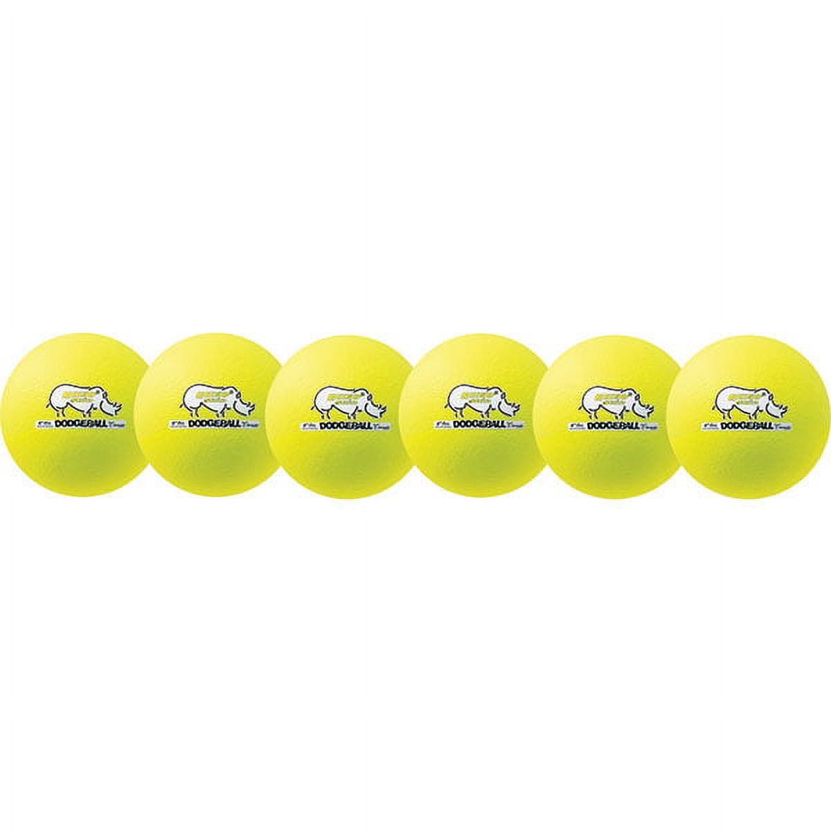 Free Shipping! Champion Sports 6 Inch Rhino Skin Low Bounce Dodgeball ...