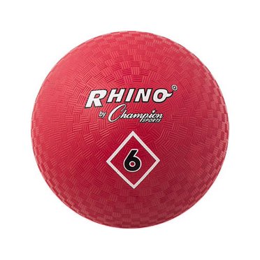 Crown Sporting Goods 8.5" Kickball & Dodgeball with Textured Grip, Red ...