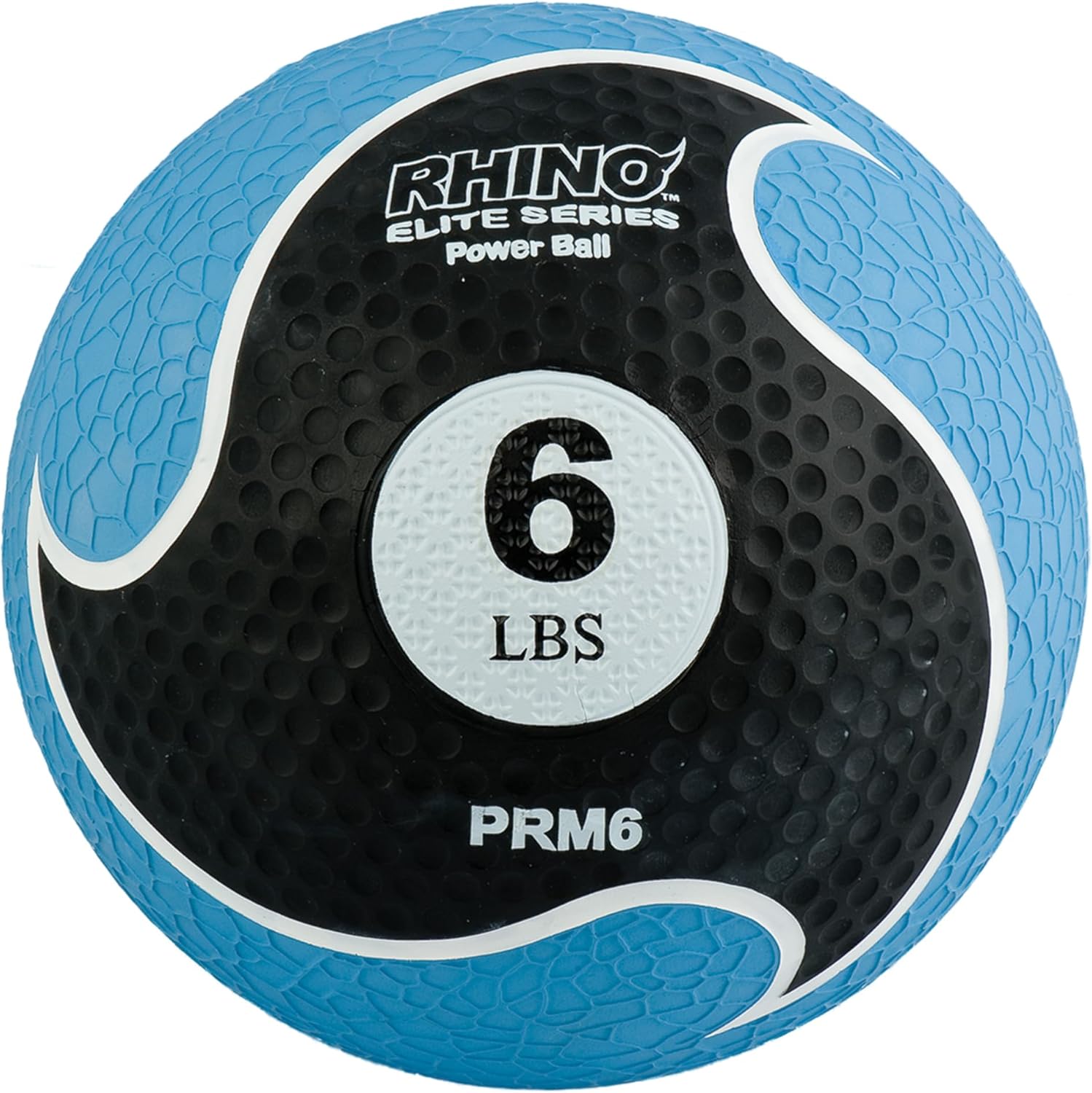 Champion Sports Rhino Elite Medicine Ball-Durable Rubber Weighted Ball ...