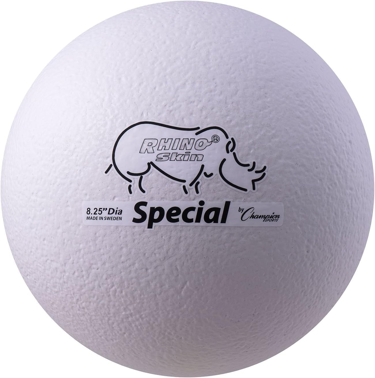 Champion Sports Special Rhino Skin Foam Ball White, 8.5 Inch - Walmart.com