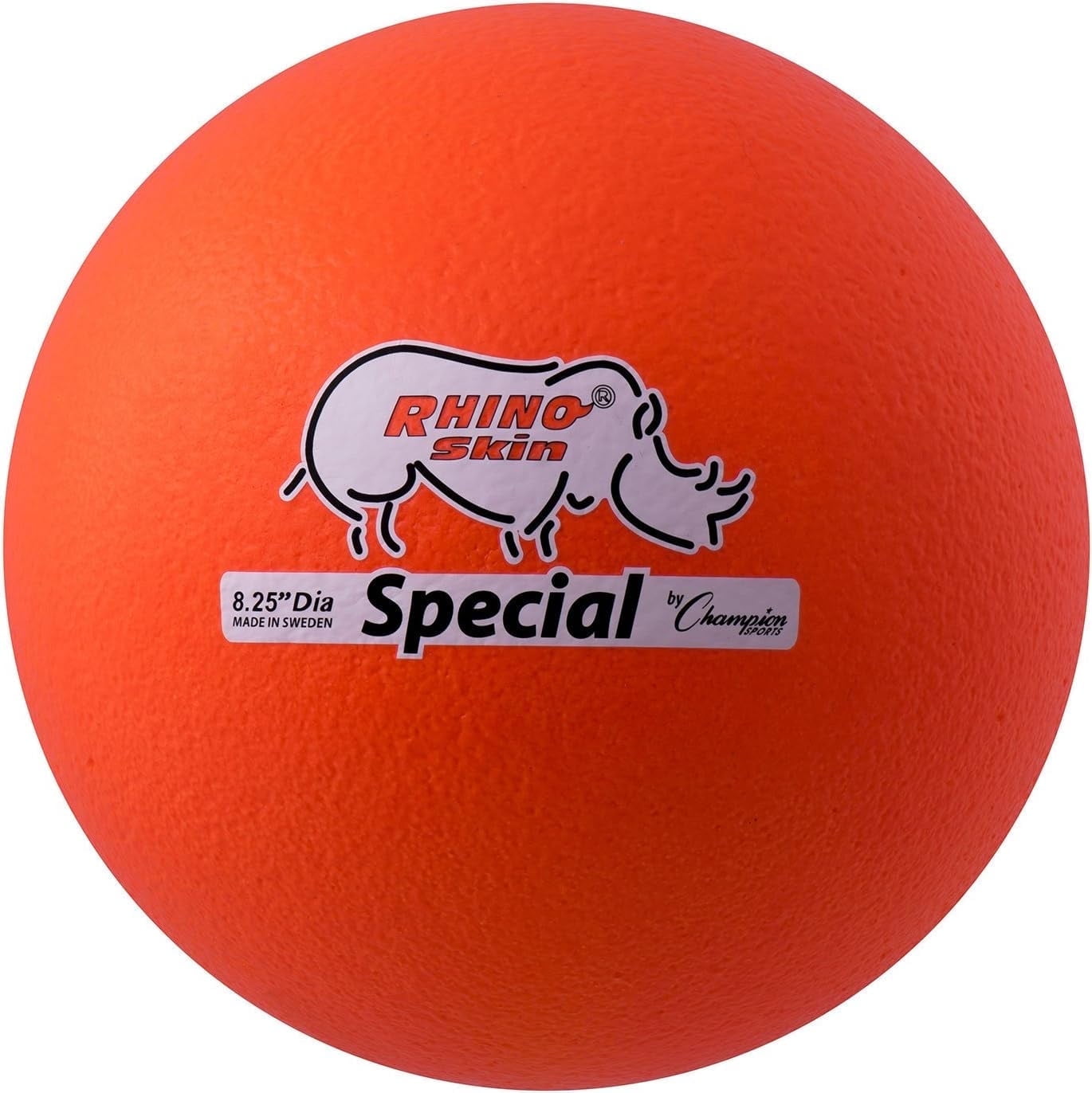 Champion Sports Rhino Skin Special Ball (Neon Orange) - Walmart.com