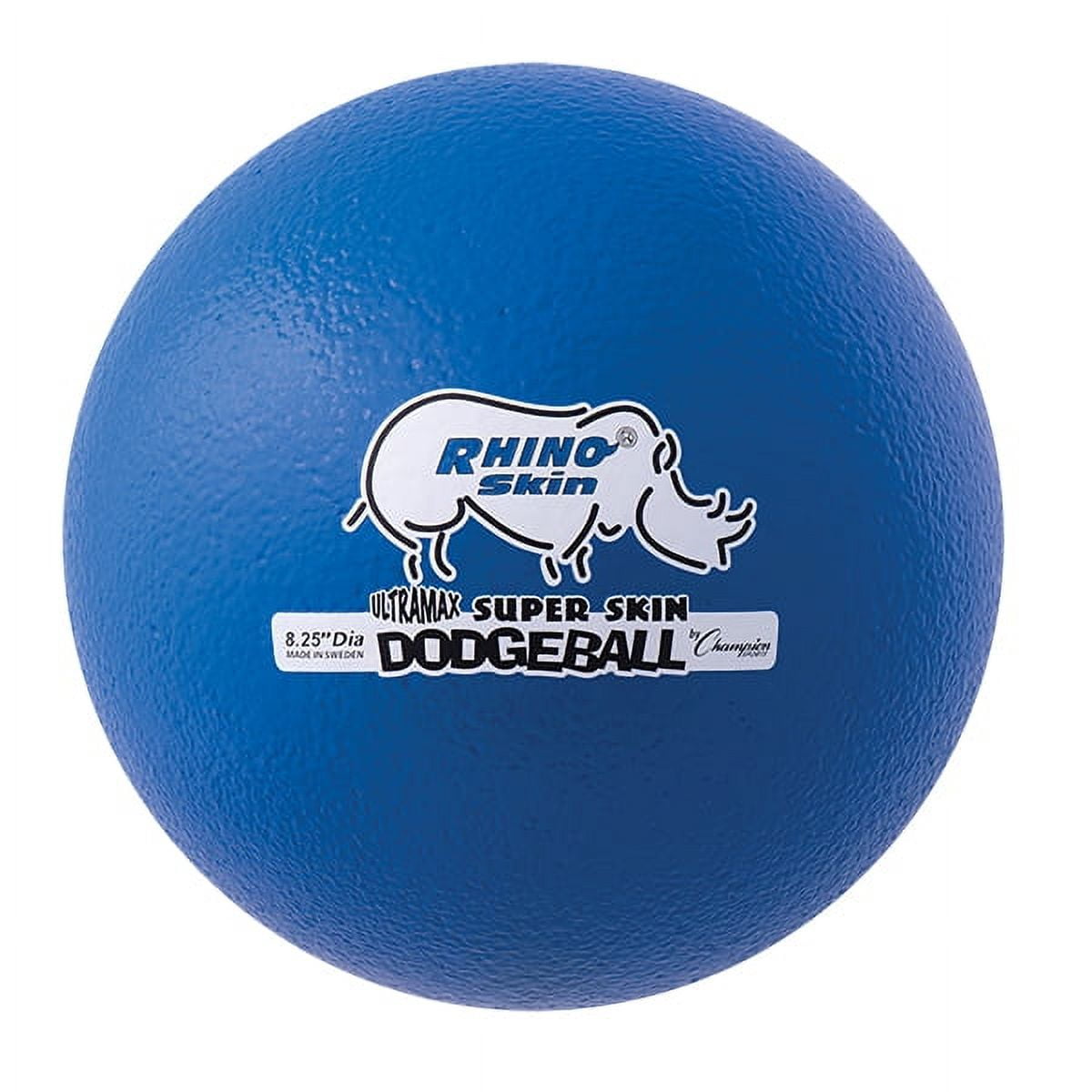 Champion Sports 8.5 Inch Rhino Skin Ultra Max Dodgeball Blue - Walmart.com