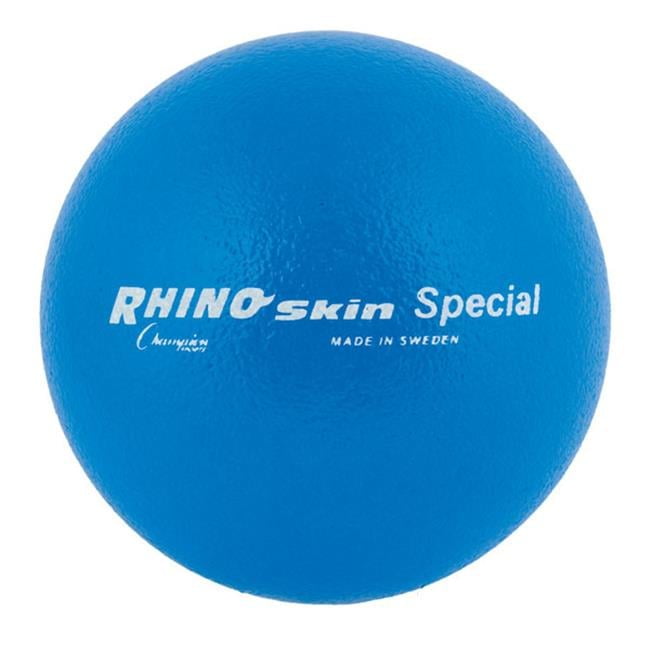 Champion Sports 8.5 in. Rhino Skin Ball, Neon Blue - Walmart.com