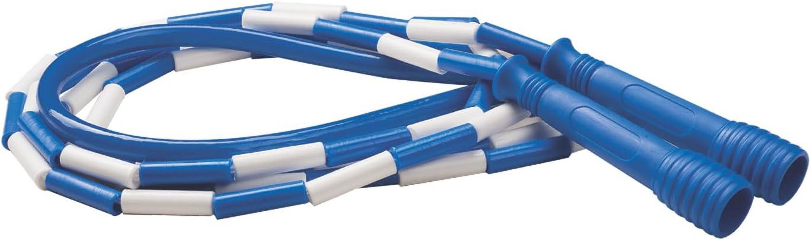 Champion Sports Deluxe XU Beaded Jump Rope, 9'L, Blue/White - Walmart.com