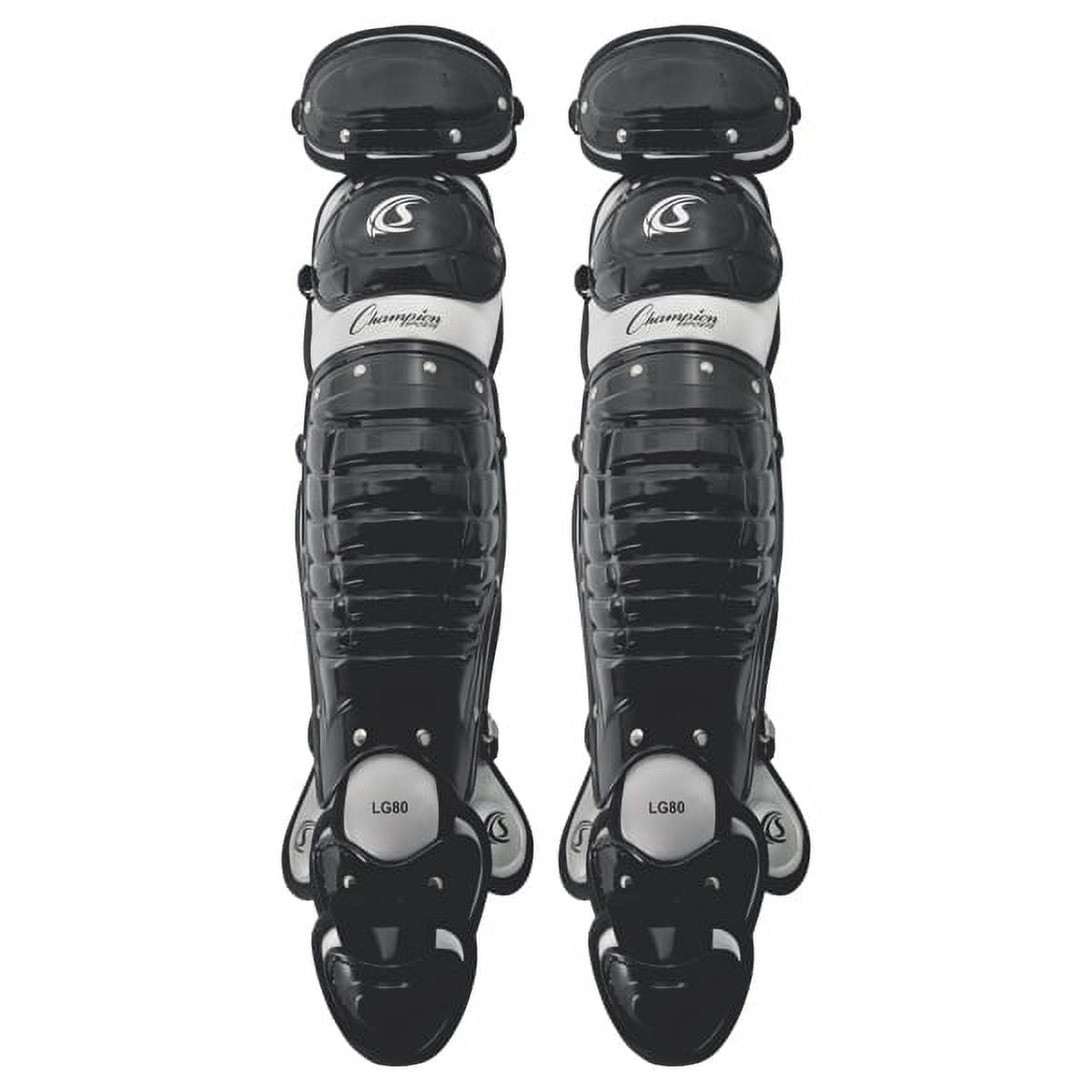 Free Shipping! Champion Sports Adult Double Knee Baseball Leg Guard ...
