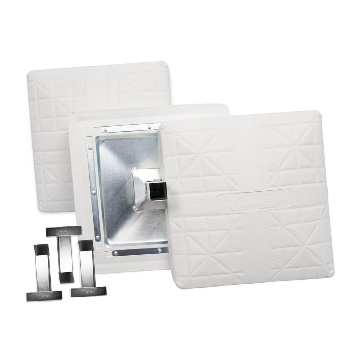 Champion Sports Pro Anchored Baseball Base Set With Welded Stanchion ...