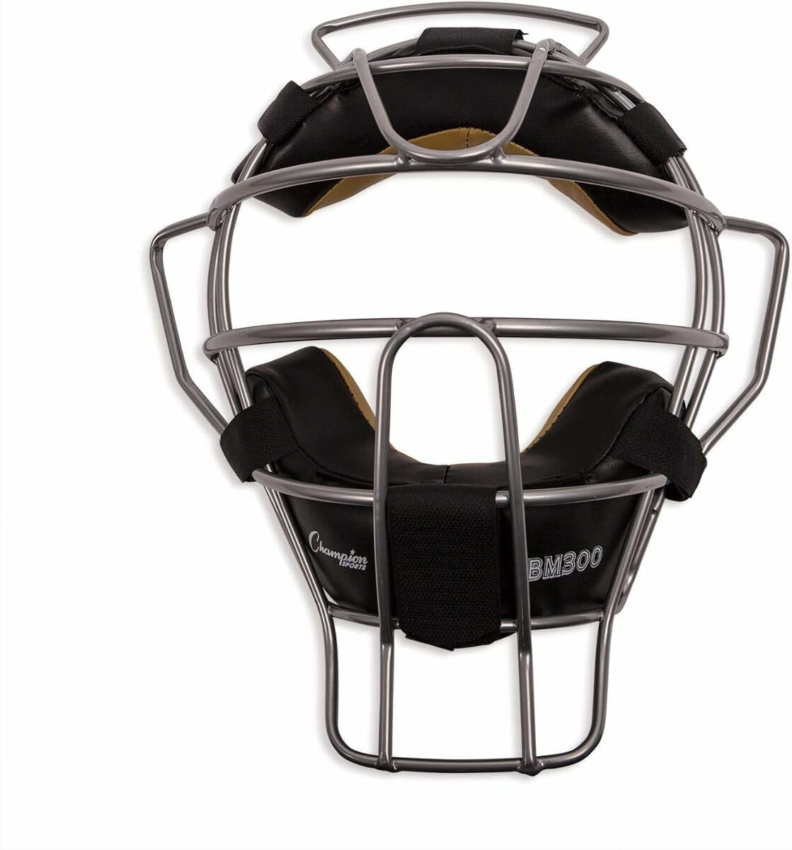 Champion Sports Ultra Lightweight Baseball Umpire Face Mask, Silver ...