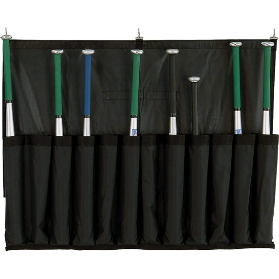 Champion Sports Heavy Duty Nylon Reinforced Bat Caddy with Hanging ...