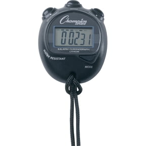 Champion Sports Stop Watch, Yellow - Walmart.com