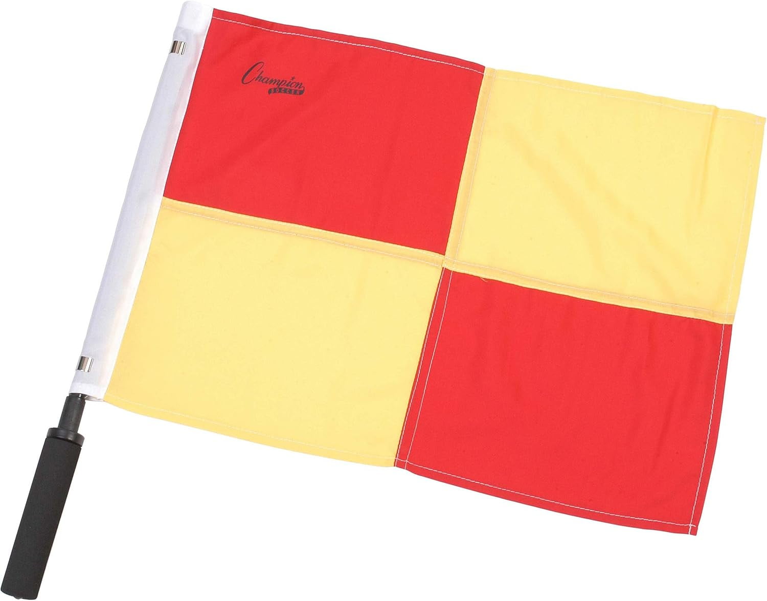 Champion Sports Soccer Linesman Official Checkered Flag - Walmart.com