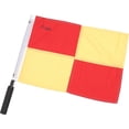 Champion Sports Soccer Linesman Official Checkered Flag - Walmart.com