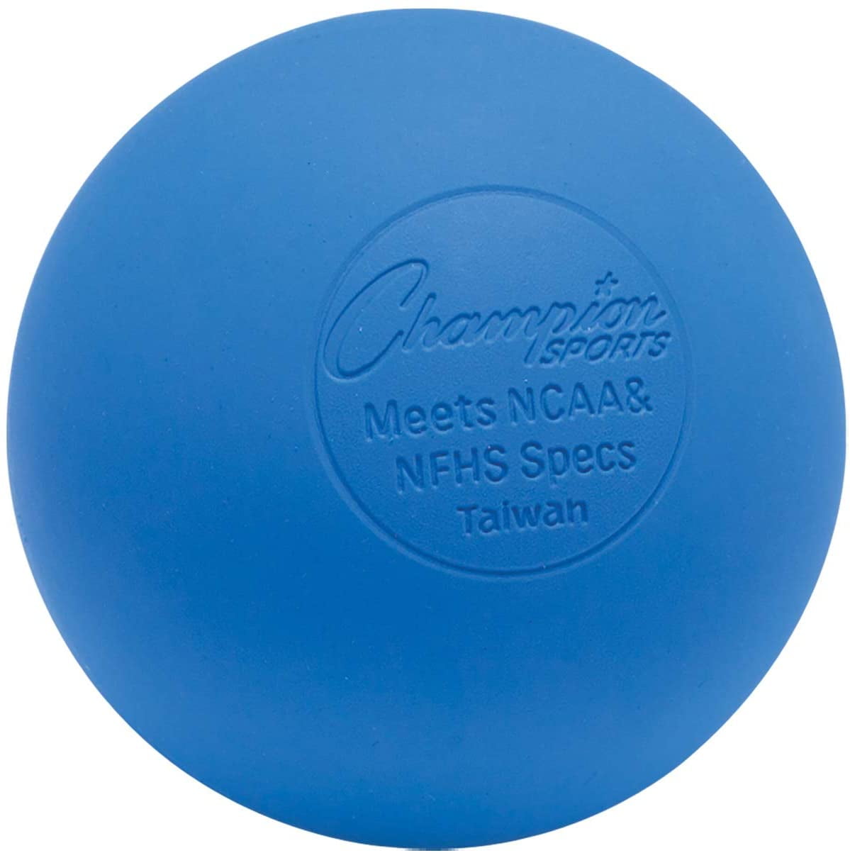 Champion Sports Colored Lacrosse Balls: Blue Official Size Sporting ...