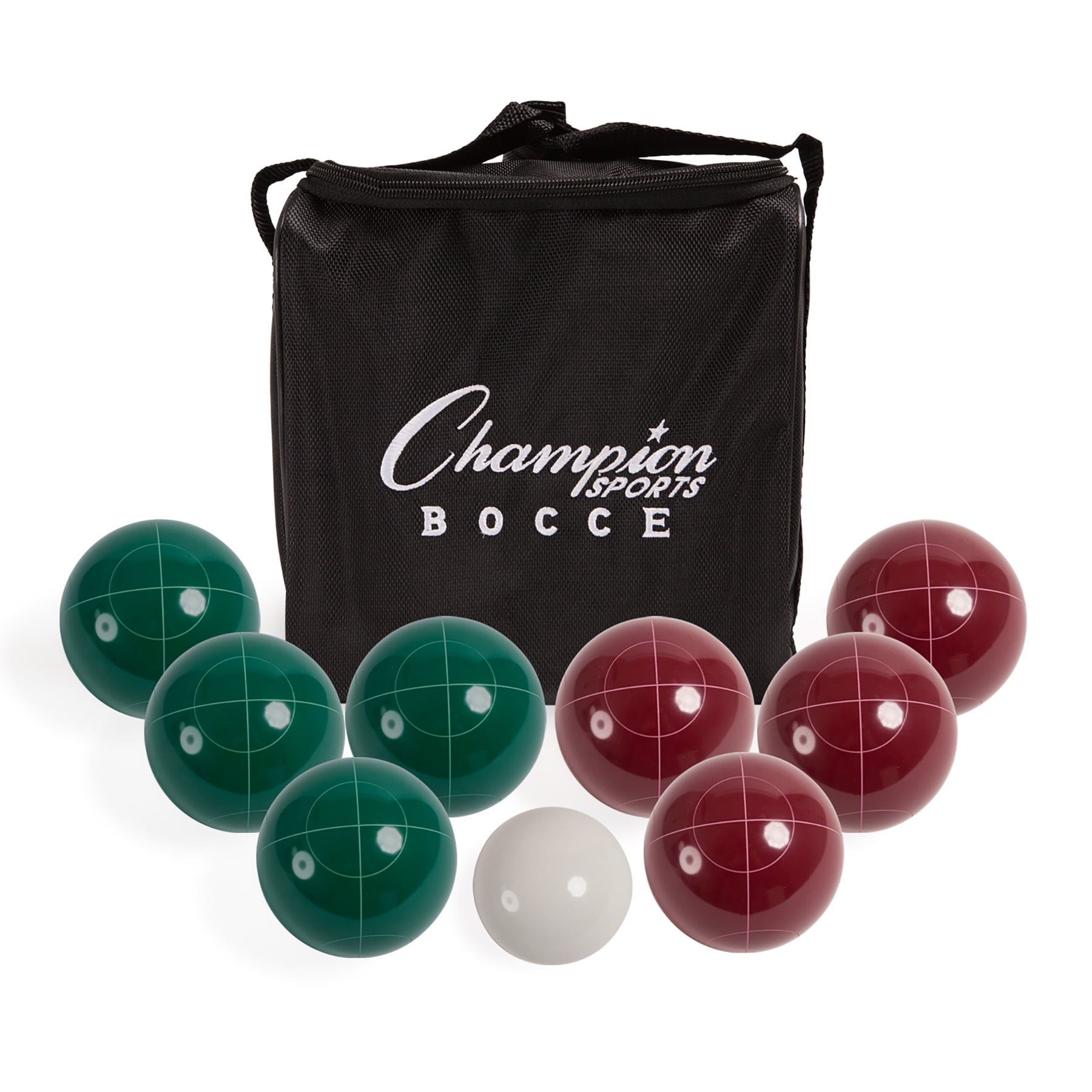 Champion Sports Deluxe Bocce Tournament Set - Walmart.com