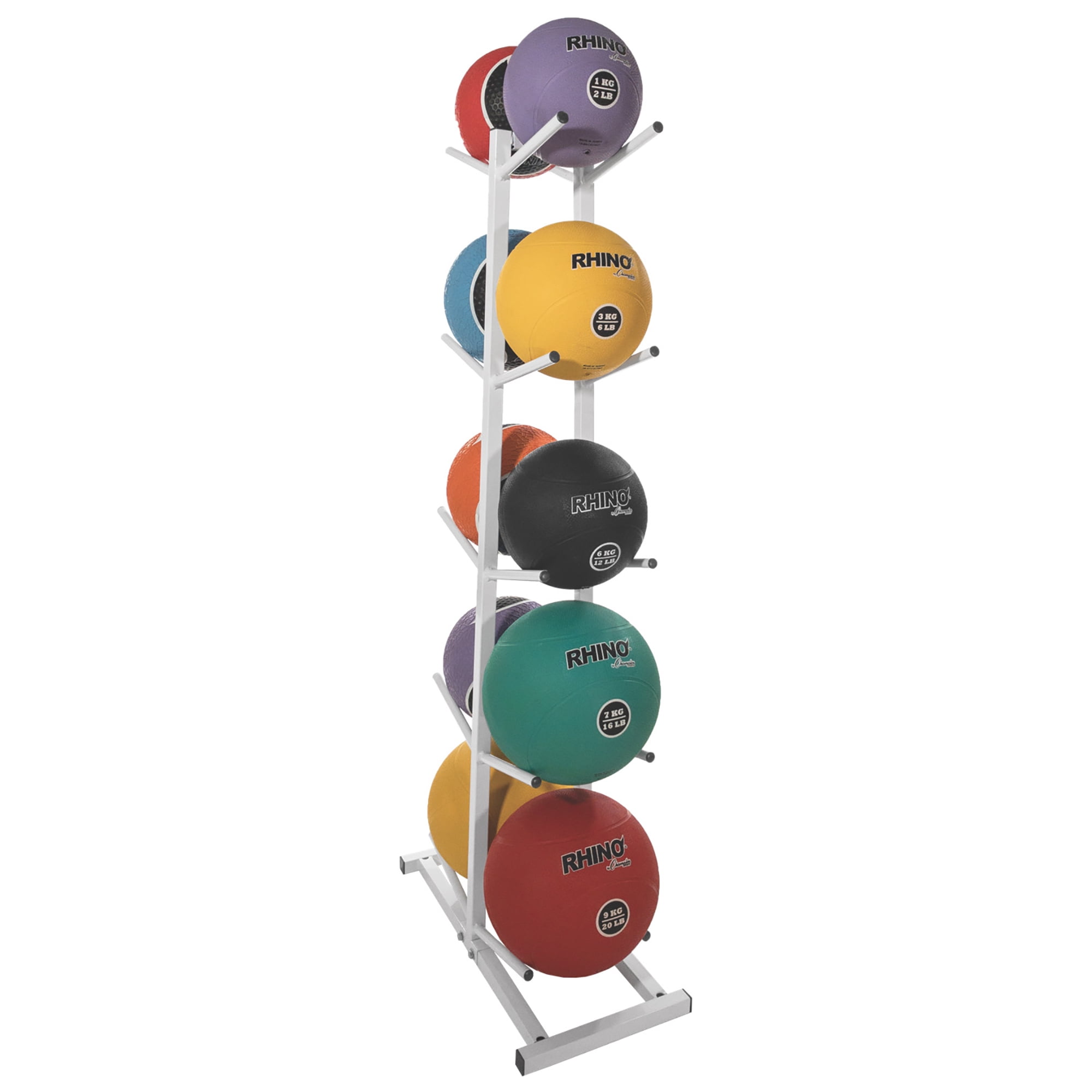 Champion Sports Double Medicine Ball Tree - Walmart.com