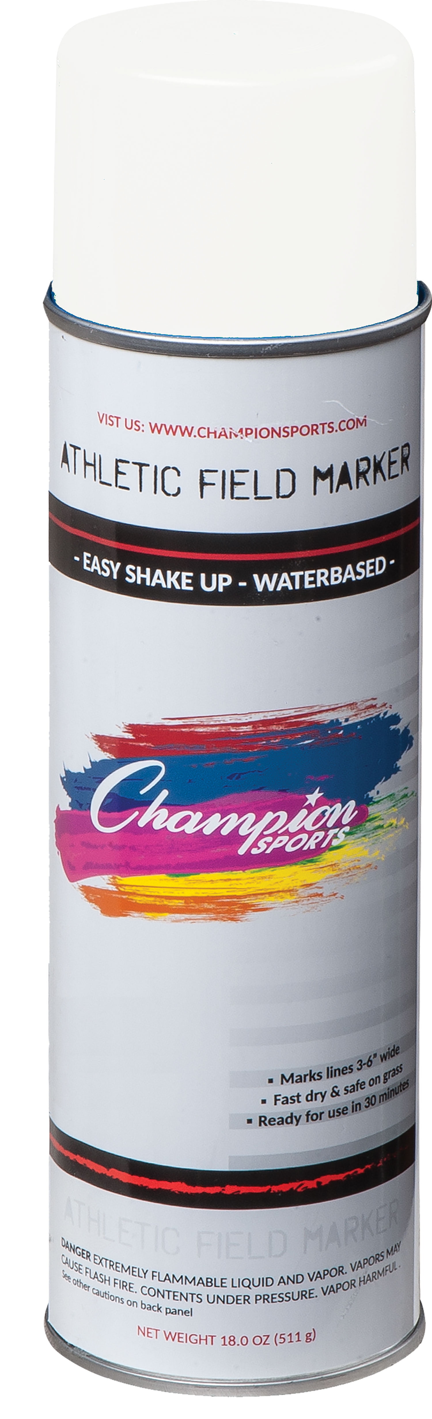 ChampionSportsFieldMarkingPaint,BrightWhite,20FlOz(Packof12) - Walmart.com